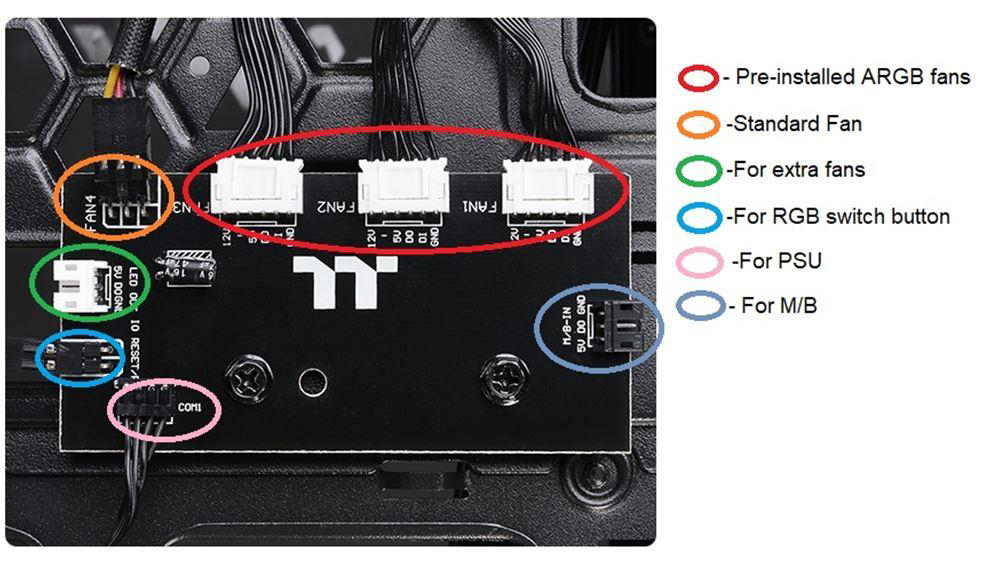 [Hardware Support - Cooling] ARGB Fan Not Turning – Thermaltake Technology